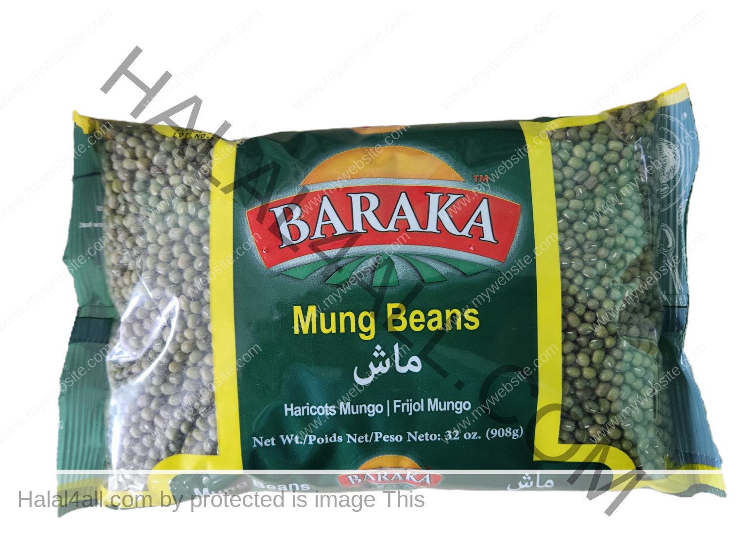 BARAKA Mung Beans 32 oz • Halal Meat & Grocery By Halal 4 ALL